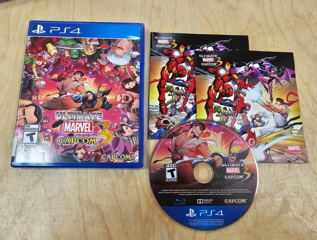 ULTIMATE MARVEL VS Capcom 3 Sony Playstation 4 complet très bonne livraison rapide EUR 98,59 ...