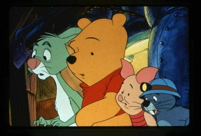 NEW ADVENTURES WINNIE The Pooh Rabbit Original 35mm Transparency Walt ...