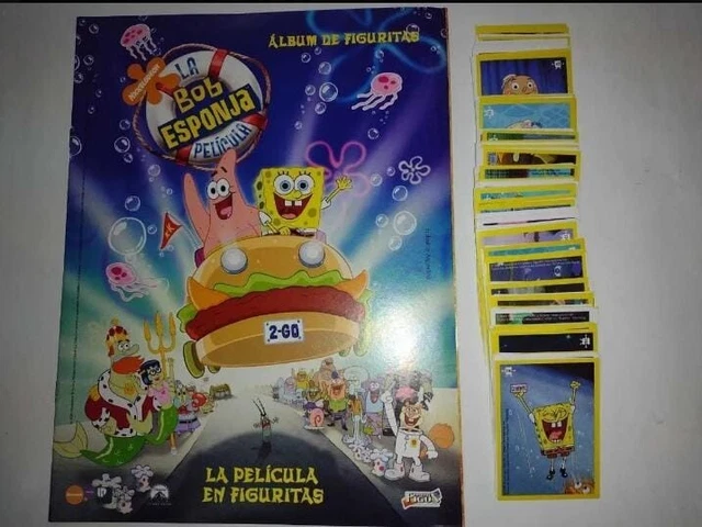 STICKER ALBUM SpongeBob SquarePants THE MOVIE 100% COMPLETE £36.53 ...