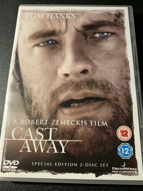 CAST AWAY (2001) - Tom Hanks, Helen Hunt Special Edition 2 Disc Set £4. ...
