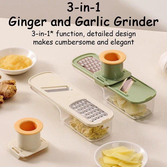 MINI GARLIC SLICER Kitchen Cutter Garlic Manual Chopper Tool Best £4.93 ...