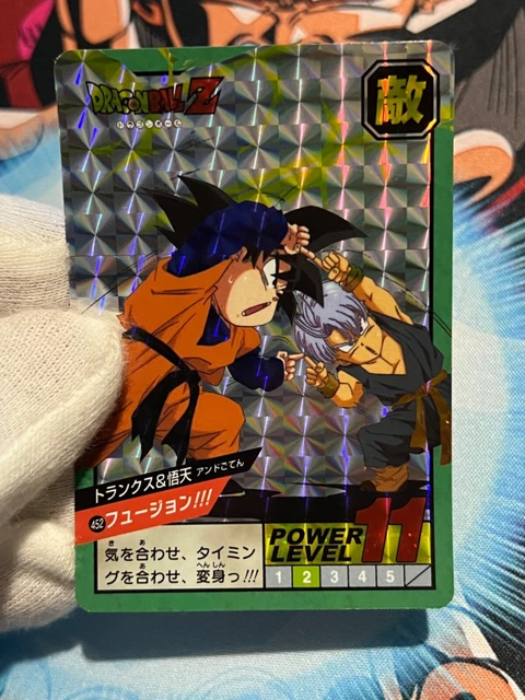 DRAGON BALL SUPER Battle Power Level Card Game Carddass Prism Near mint ...