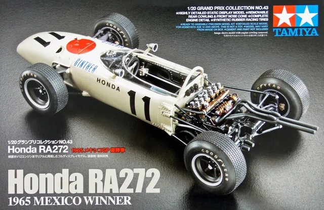 TAMIYA HONDA F1 RA272 1/20 Model Car Kit - 20043 £29.00 - PicClick UK