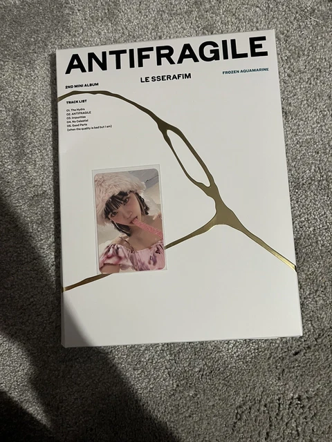 LE SSERAFIM ANTIFRAGILE album Frozen aquamarine CANDY CHAEWON PC EUR 47 ...