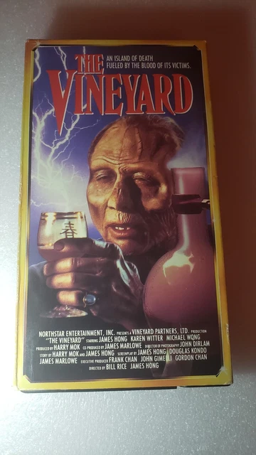 THE VINEYARD VHS 80'S Horror Gore James Hong Karen Witter Winery ...