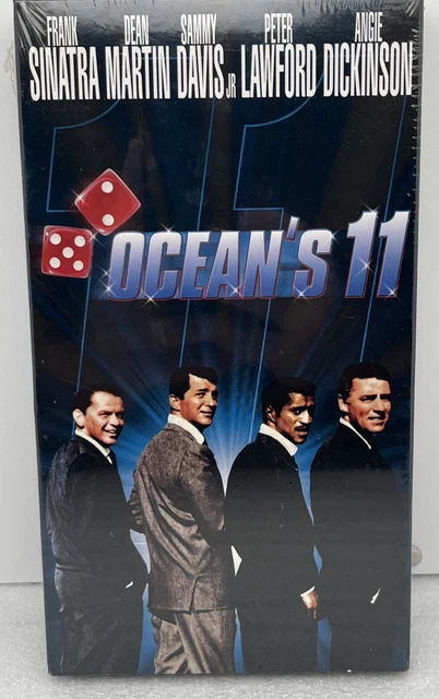 OCEANS 11 VHS Frank Sinatra Dean Martin Sammy Davis BRAND NEW FACTORY ...