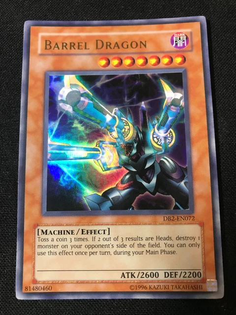 YU-GI-OH! DB2-EN072 BARREL Dragon Ultra Rare NM! £19.43 - PicClick UK