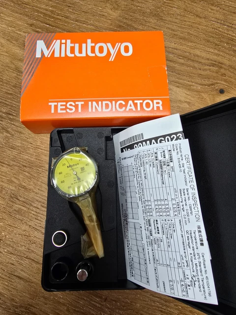 MITUTOYO 513-405-10E DIAL Test Indicator DTI 0.002 NEW FREE POSTAGE £85 ...
