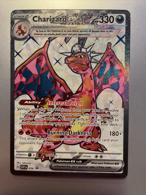 CHARIZARD EX SVP 056 Pokemon Premium Collection Box Scarlet & Violet ...