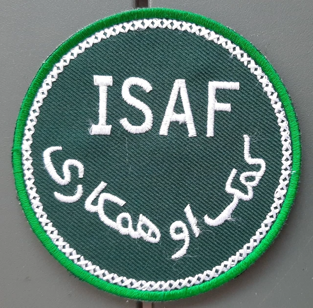 INSIGNE TISSU PATCH ISAF Afghanistan LEGION ETRANGERE ORIGINAL SCRATCH ...