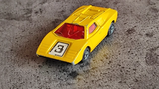 MATCHBOX SUPERFAST 27 Lamborghini Countach 1973 Kodak Etat De Jeu EUR 6 ...