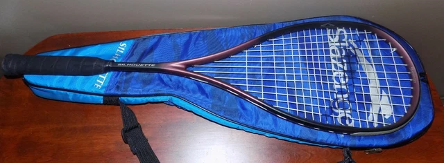 VINTAGE SLAZENGER RACQUET Silhouette Lite Optimum Mass Squash Racket ...