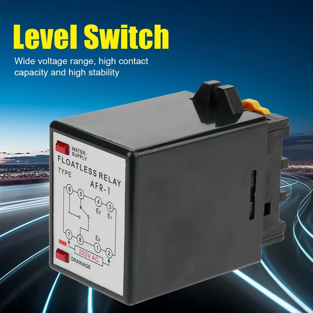 AFR-1 RELAY STABLE Anti-Interference Liquid Level Controller Relay ...