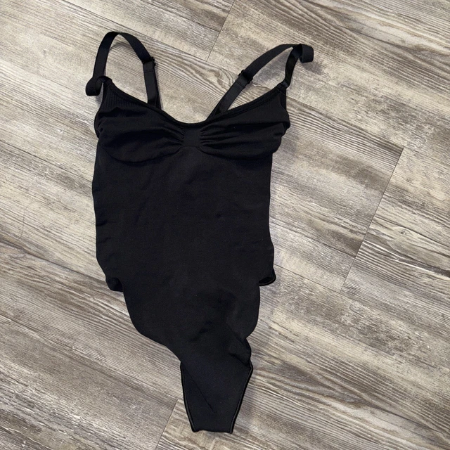 SKIMS SHAPE-WEAR SEAMLESS Sculpting Thong Bodysuit Onxy Small 🩱 $15.00 ...