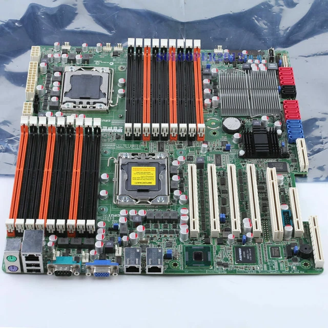 ASUS Z8PE-D18 MOTHERBOARD Intel 5520 IOH LGA 1366 DDR3 ATX VGA £258.32 ...