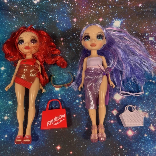 RAINBOW HIGH SWIM & Style Violet Willow & Ruby Anderson Fashion Doll ...