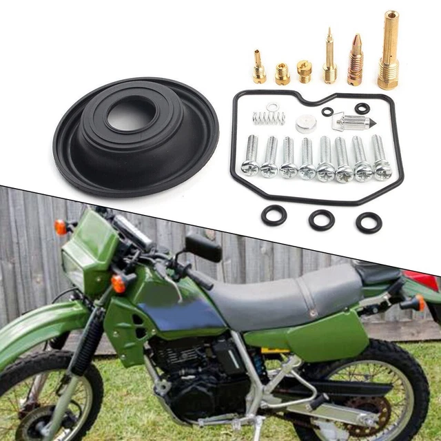 FOR KLR250 87-02 KLR 250 Carburateur R paration Kit Piston Diaphragme ...