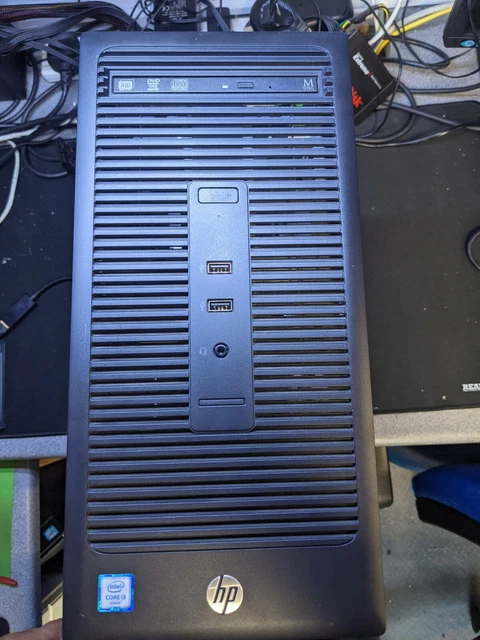 HP 280 G2 MT mATX ITX PC Case Only Bare Chassis with DVD RW Drive 80 ...
