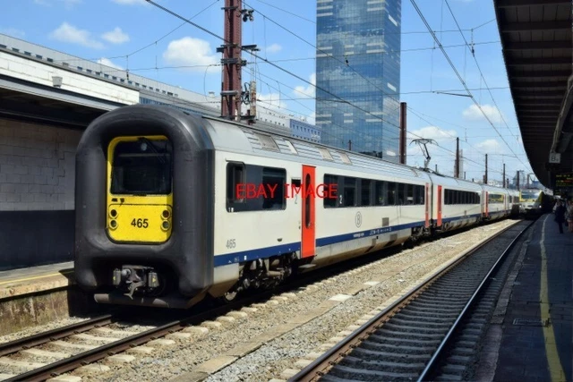 PHOTO BELGIAN Railway - Sncb/Nmbs Class Am96 Inter City /25K V Ac ...