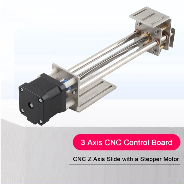 150MM CNC Z-AXIS Slide Stroke Linear Stage Motion Actuator Linear Rails ...
