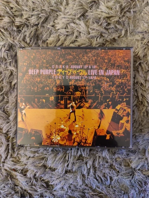 DEEP PURPLE : Live In Japan - Osaka August 15Th & 16Th / Tokyo 17Th 1972 - 3 Cds £34.99 ...