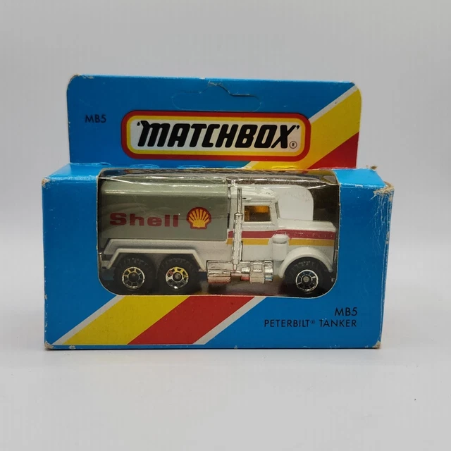 MATCHBOX MB5 PETERBILT TANKER "SHELL" Die Cast Model Toy 1981 $19.99 ...