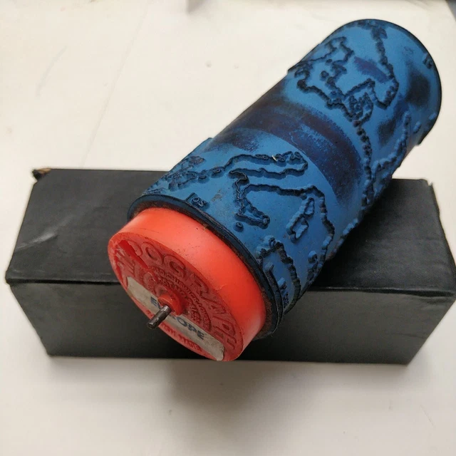 MAPOGRAPH MAP ROLLER 50S Educational Map Europe British Made RARE £3.95 ...