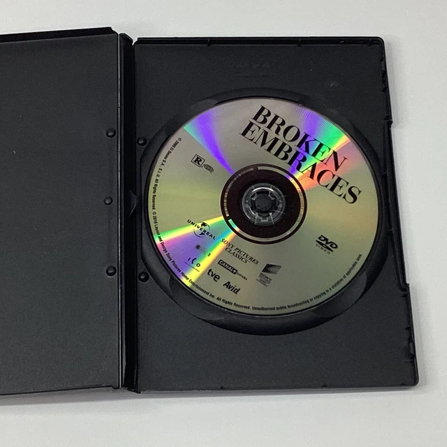 BROKEN EMBRACES DVD 2009 Pedro Almodóvar Penélope Cruz Special Features £3.22 - PicClick UK