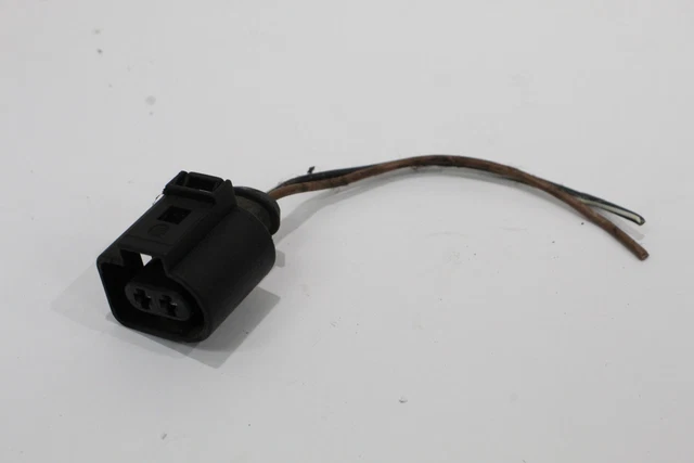 VW TOUAREG 7L 2 Pin Wiring Connector and Short Length of Wire 1J0973722 ...