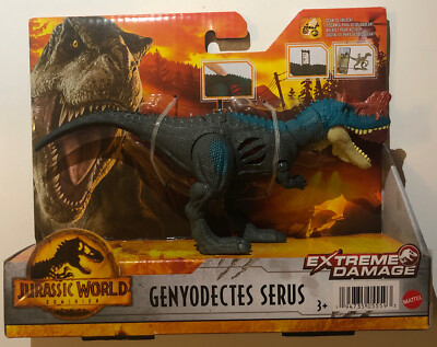 JURASSIC WORLD DOMINION EXTREME DAMAGE GENYODECTES SERUS 2022 Action ...