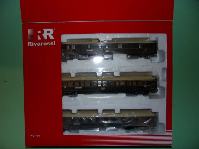 RIVAROSSI COFFRET 3 voitures CIWL "Simplon-Orient-Express" HR4020 NEUF EUR 300,00 - PicClick FR