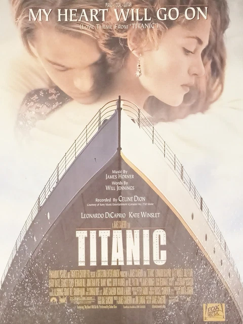 SPARTITI - MY Heart Will Go On from Titanic by James Horner - Celine Dion - 1997 EUR 8,99 ...