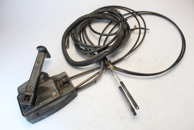 MERCURY QUICKSILVER Side Mount Control Box W/ 15' Harness & 9' Cables ...