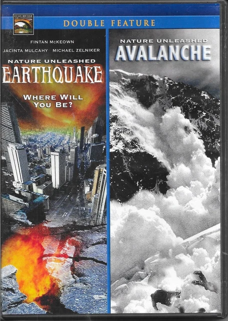 EARTHQUAKE/AVALANCHE-2 FILMS-1 DVD Set-2009-English-Free Shipping In ...