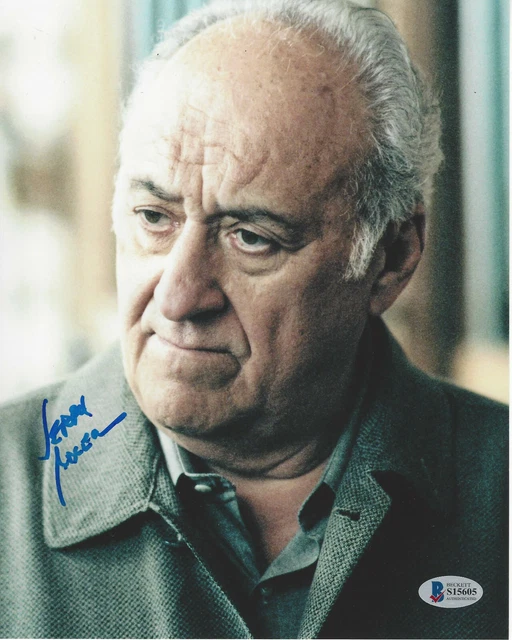 JERRY ADLER SIGNED THE SOPRANOS 8x10 PHOTO ACTOR HESH RABKIN BECKETT ...