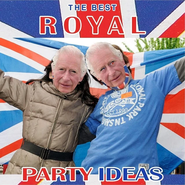 CORONATION KING CHARLES III Face Cover Coronation Decorations Party ... CORONATION KING CHARLES III Face Cover Coronation Decorations Party ...