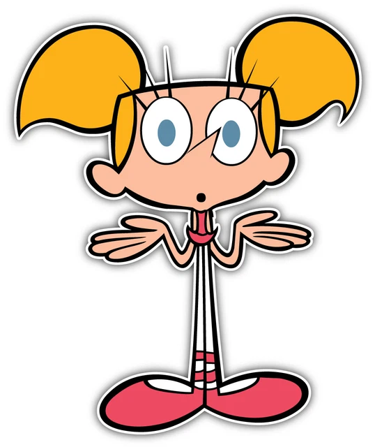 DEE DEE DEXTERS Laboratory Cartoon Sticker Bumper Decal - ''SIZES'' £3. ...