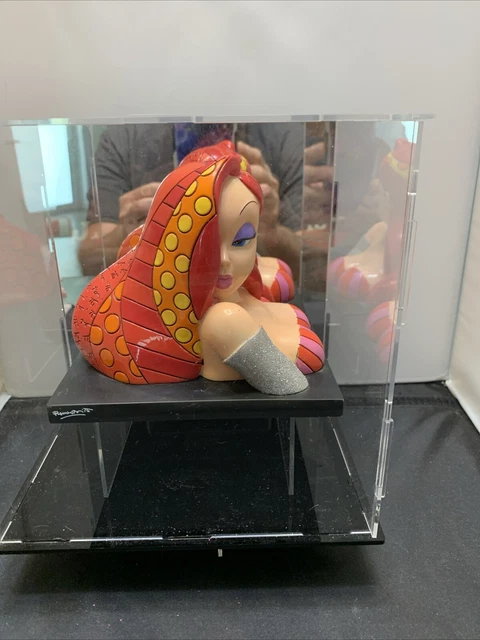DISNEY ROMERO BRITTO Pop Art Jessica Rabbit Bust from Roger Rabbit ...