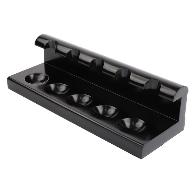 BLACK WOODEN TOBACCO Pipe Stand Rack Handmade Holder for 5 Smoking Pipe ...