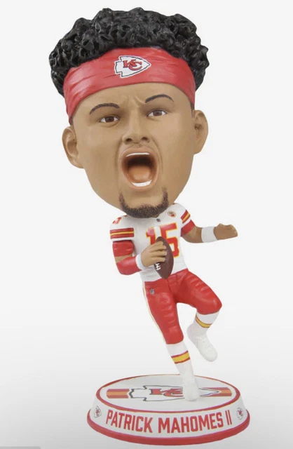 PATRICK MAHOMES KANSAS City Chiefs Variant #72 MVP Big Head Bobblehead ...