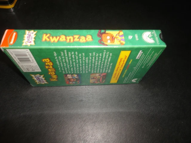 RUGRATS : KWANZAA (VHS, 2001) Nickelodeon Kids Rare Promo Copy Brand ...