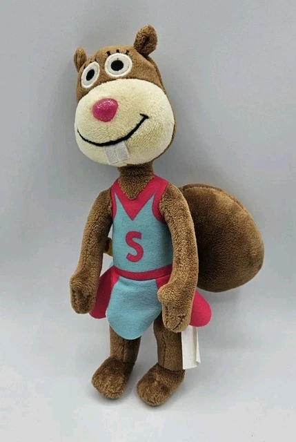 BUILD-A-BEAR NICKELODEON SPONGEBOB Sandy Cheeks Squirrel - Plush Toy ...