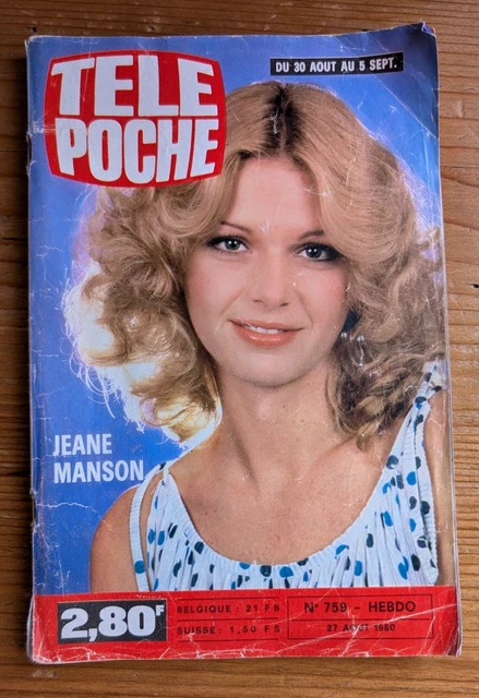 TÉLÉ POCHE N°759 - 1980 Jeane MANSON - Joe DASSIN EUR 4,00 - PicClick FR