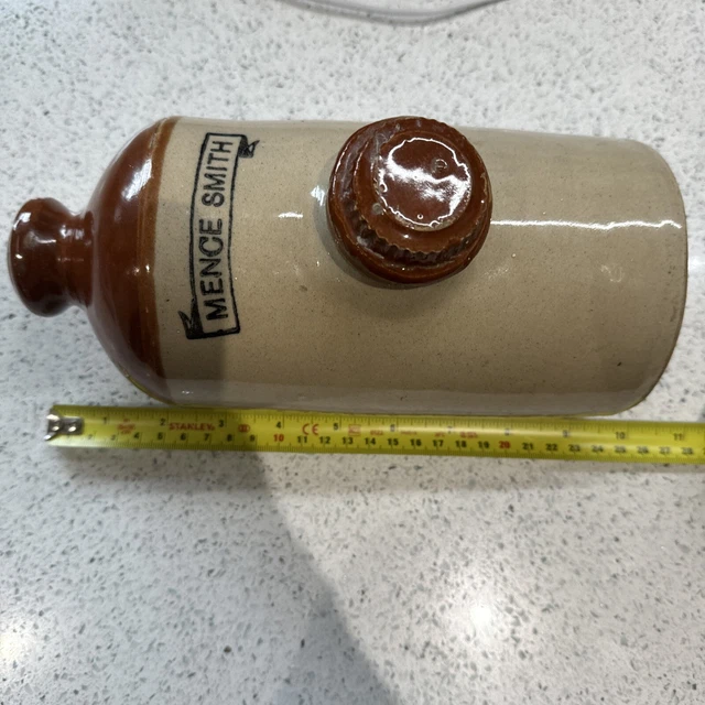 VINTAGE MENCE SMITH Earthen Ware Stone Ware Hot Water Bottle 10 ...