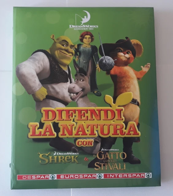 SHREK & LE Chat Avec Gli Bottes Album Carte Complet EUR 21,99 - PicClick FR