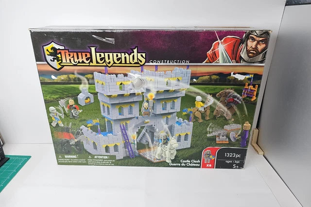 NIB TOYS R Us - True Legends Construction Castle Clash Set 1323 Pieces ...
