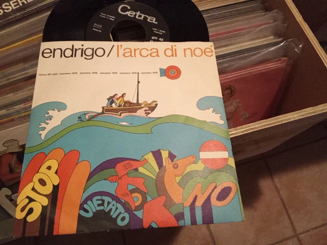 SERGIO ENDRIGO SANREMO'70 ""L'arca Di Noe' Italy'70 £10.12 - PicClick UK