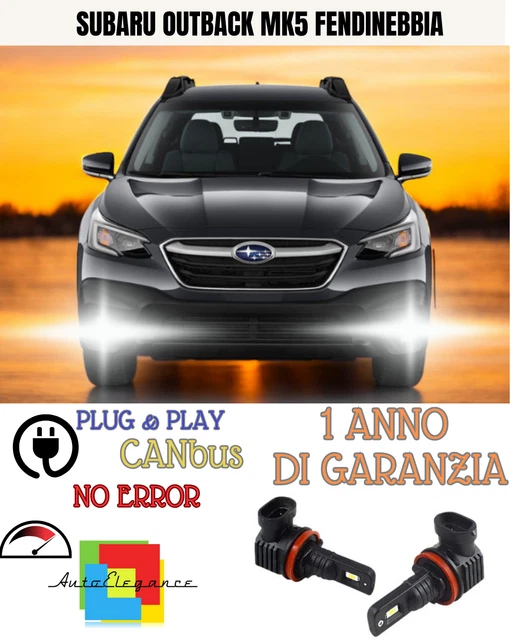 KIT LED H8 Subaru Outback Mk5 6000K Blanc Fendinebbia EUR 54,00 ...