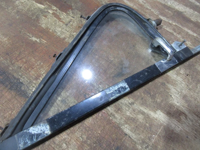 1970 FORD F250 truck door vent window frame glass trim assembly DRIVER ...