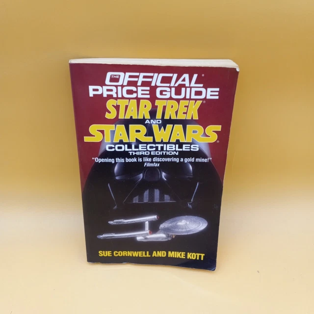 THE OFFICIAL PRICE GUIDE star trek and star wars collectibles 3rd ...